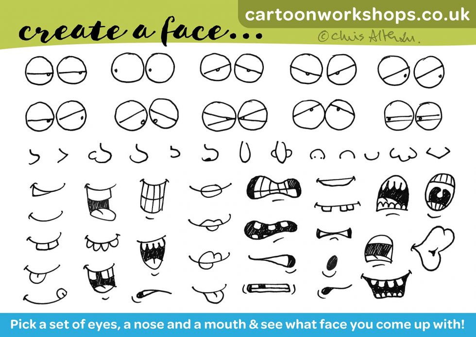 Cartoon Workshops for Schools KS1 KS2 KS3 & Community Events